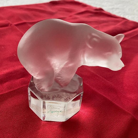Goebel | Accents | Vintage Goebel Crystal Glass Polar Bear Figurine ...